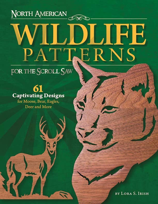 North American Wildlife Patterns for the Scroll Saw – Utensili Manzanese